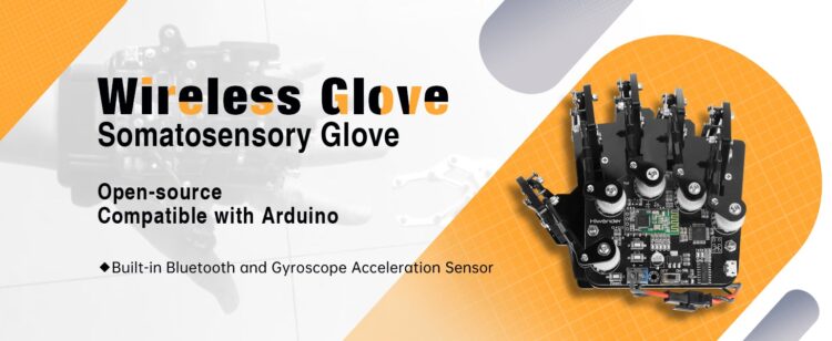 Hiwonder Wireless Somatosensory Open-Source Mechanical Glove for Robot Control – Oz Robotics