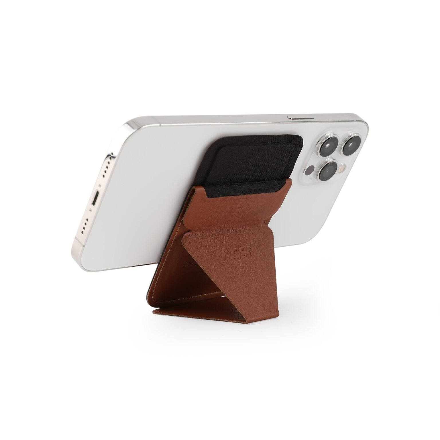 Snap-on Phone Stand and Wallet – SIENNA BROWN – Oz Robotics