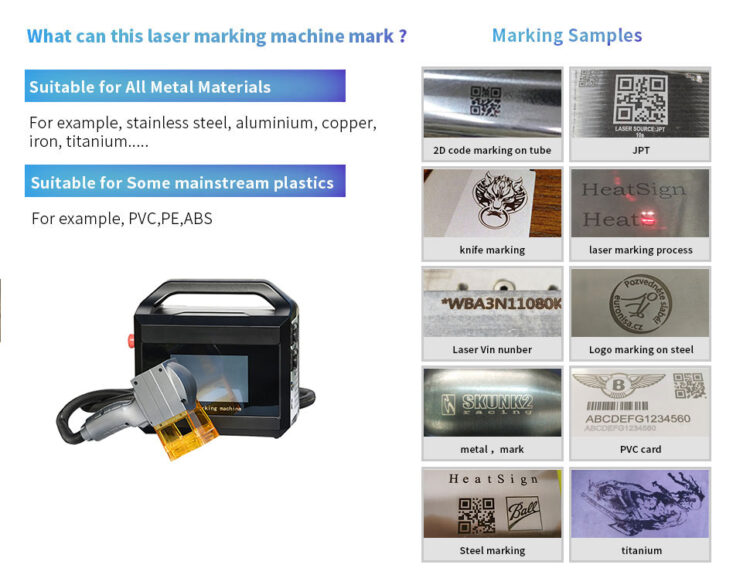 HeatSign 30W Portable Handheld Laser Engraving Etching Machine – Oz ...