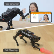 Hiwonder PuppyPi Quadruped Robot Dog with AI Vision Powered by Raspberry Pi ROS – Advanced Kit ...