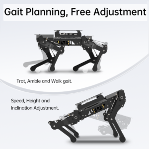 Hiwonder PuppyPi Quadruped Robot Dog with AI Vision Powered by Raspberry Pi ROS – Advanced Kit ...