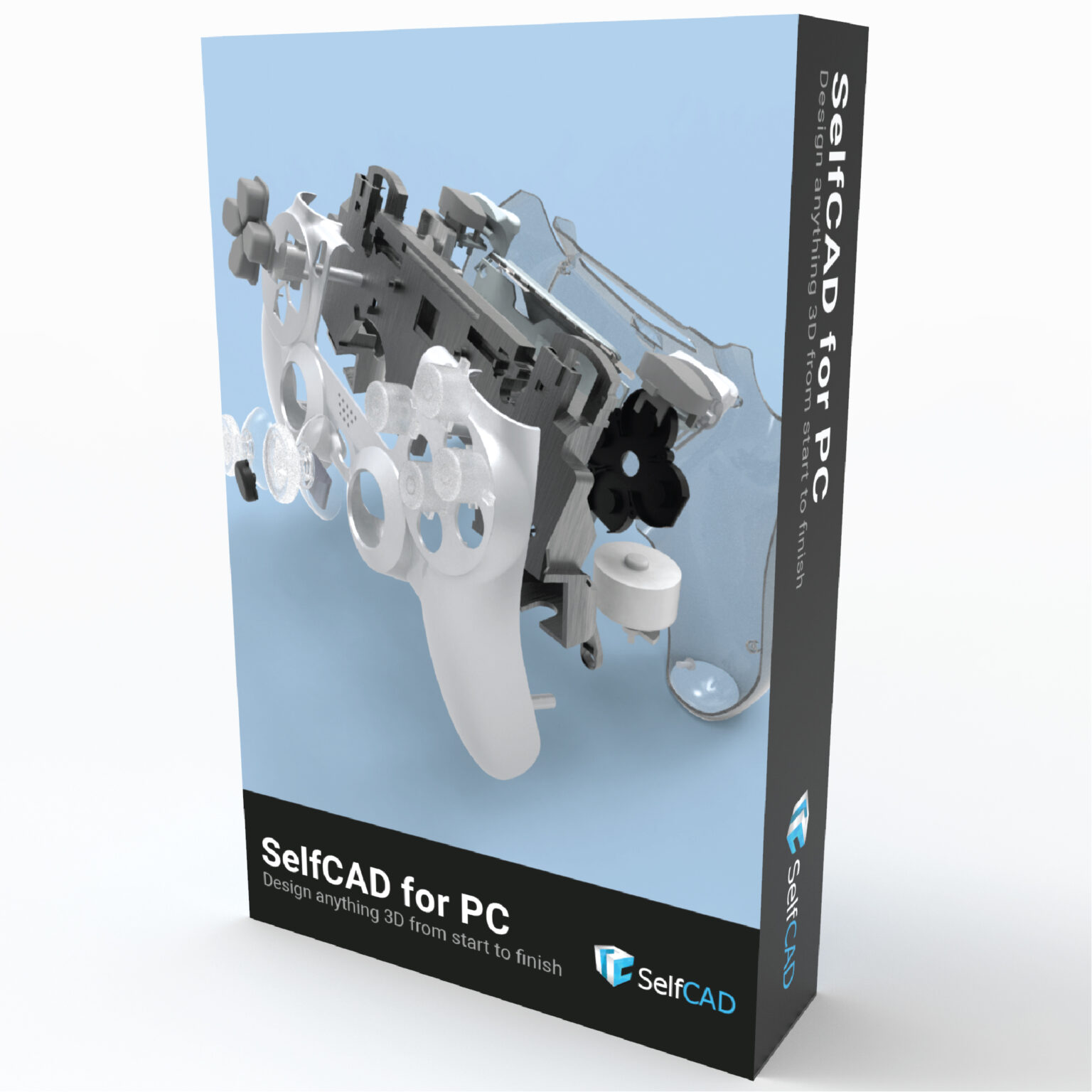 3D Modeling Software – SelfCAD for PC Perpetual License – Design ...