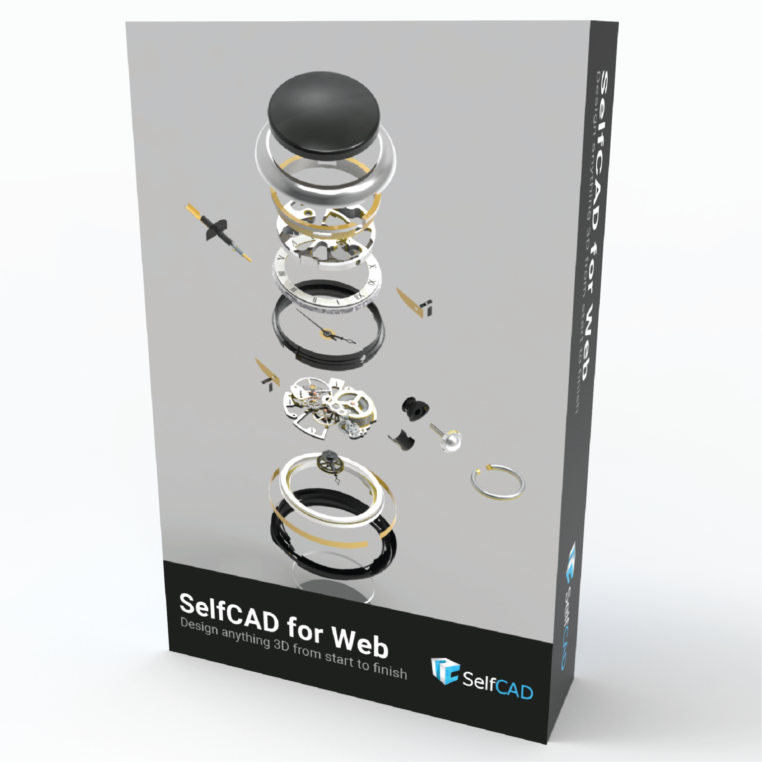 3D Modeling Software – SelfCAD for Web Annual License – Design Anything ...