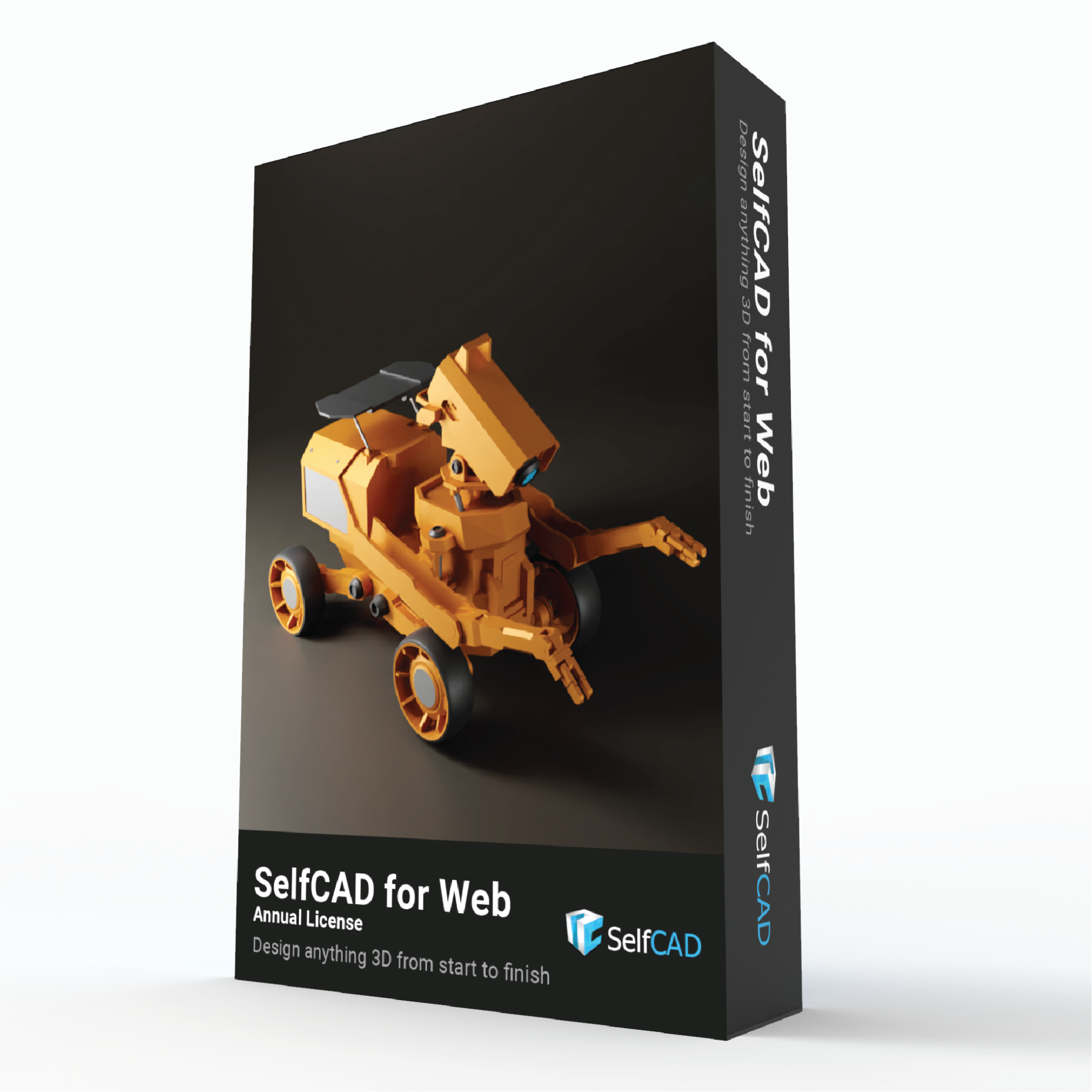 3D Modeling Software – SelfCAD for Web Annual License – Design Anything ...