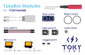 TokyBot Kit – Enjoy building your first robot with this complete kit ...