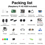 Hiwonder GoGoPi Smart Vision Robot Car Python Program Powered by ...