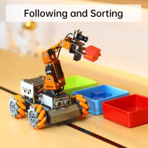 Hiwonder MasterPi Vision Robot Arm with Mecanum Wheels Car Powered by ...