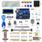 Adeept Starter Kit for Arduino UNO R3, LCD1602 with Breadboard and DC Motor – Oz Robotics