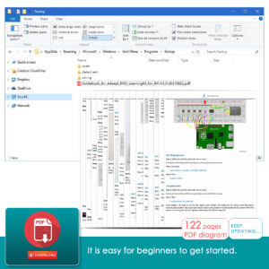 Adeept RFID Starter Kit for Raspberry Pi 3 2 Model B/B+ Python with PDF ...