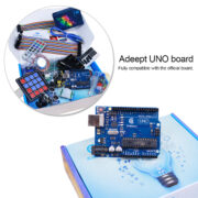 Adeept Ultimate Starter Kit for Arduino UNO R3, Servo Motor, Relay, Processing and C Code – Oz ...