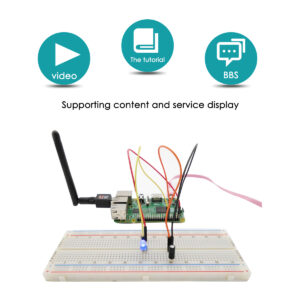 Adeept RFID Starter Kit for Raspberry Pi 3 2 Model B/B+ Python with PDF Guidebook, 40-Pin GPIO ...