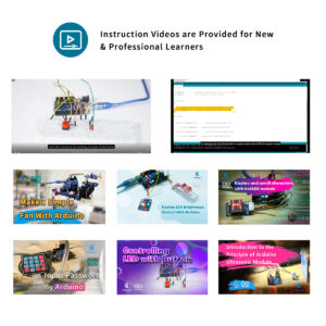 Adeept Upgrade Ultimate Starter Kit Compatible with Arduino IDE, C,and Python Code, 37 Projects ...