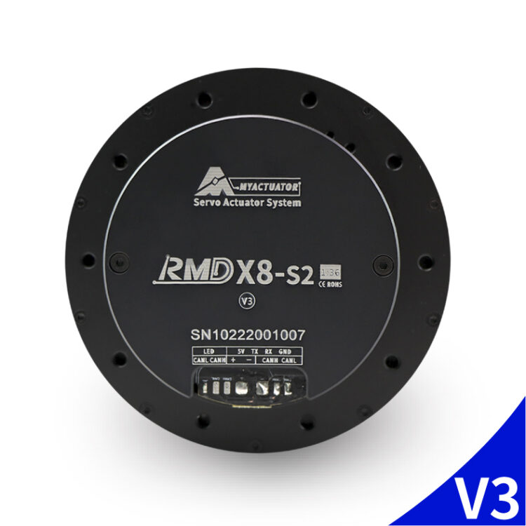 RMD-X8 S2 V3 MyActuator Brushless DC Servo Motor with Large Torque 25N ...