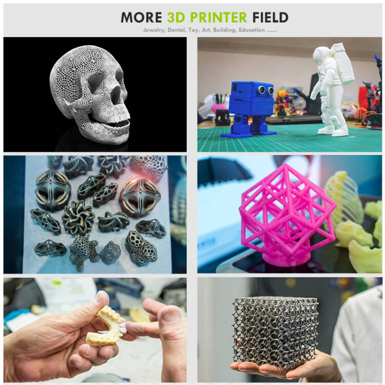 Dazzle D100 DLP High Precision 3D Printer for Dental and Jewelry – Oz ...