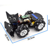 Adeept 4WD Omnidirectional Mecanum Wheel Robot Car Kit for Raspberry Pi Pico – Oz Robotics
