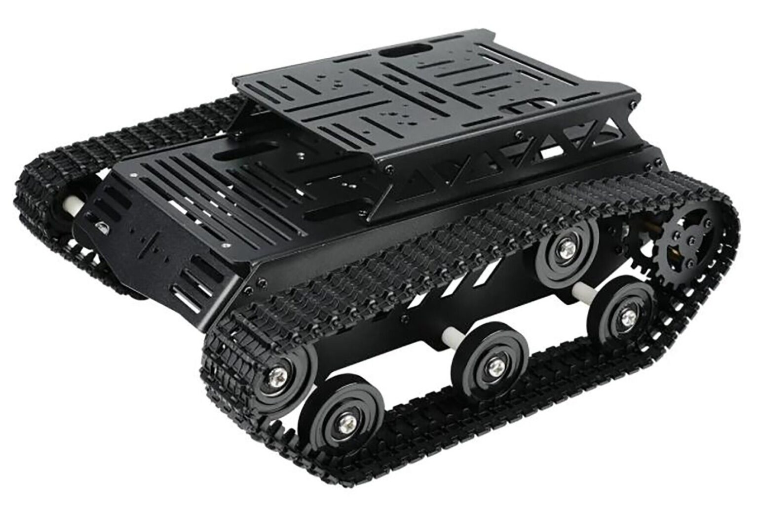 Hiwonder Tank Car Chassis Kit Shock Absorbing Robot with 2WD Motors for ...