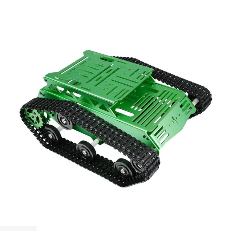 Hiwonder Tank Car Chassis Kit Shock Absorbing Robot with 2WD Motors for ...