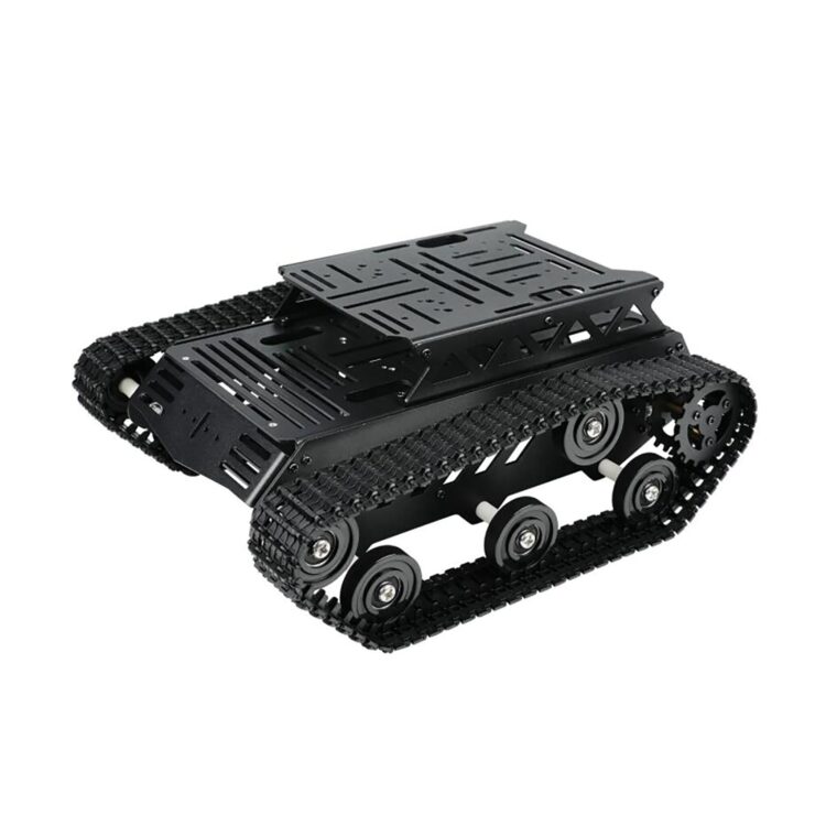 Hiwonder Tank Car Chassis Kit Shock Absorbing Robot with 2WD Motors for ...