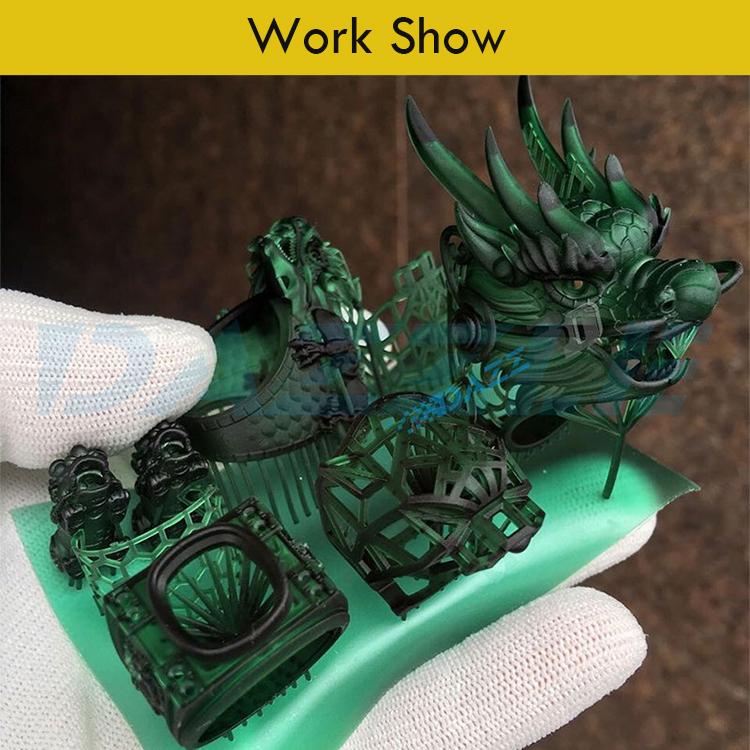 Dazzle LCD Resin Pouring 3D Printer with Auto Impresora for Jewelry and ...