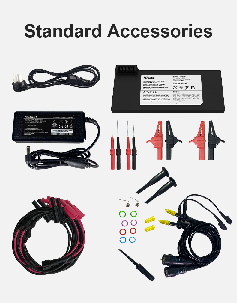 Micsig Automotive Oscilloscope SATO1004 100MHz Digital Handheld ...