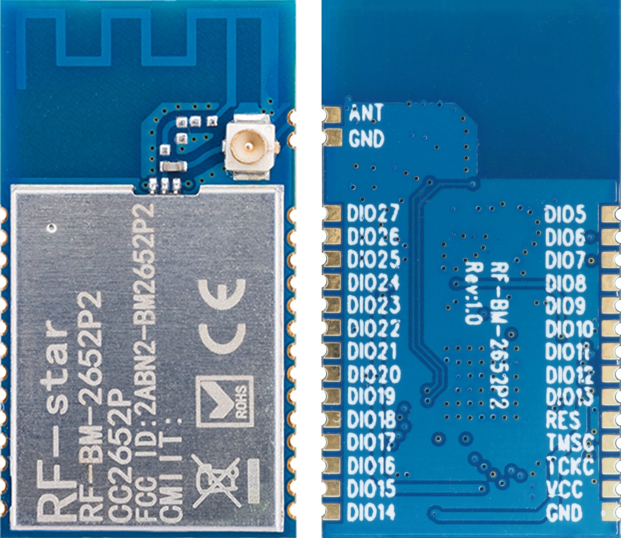 RF-Star BLE ZigBee Thread Matter Multi-Protocol DMM Module for Smart Home – Oz Robotics