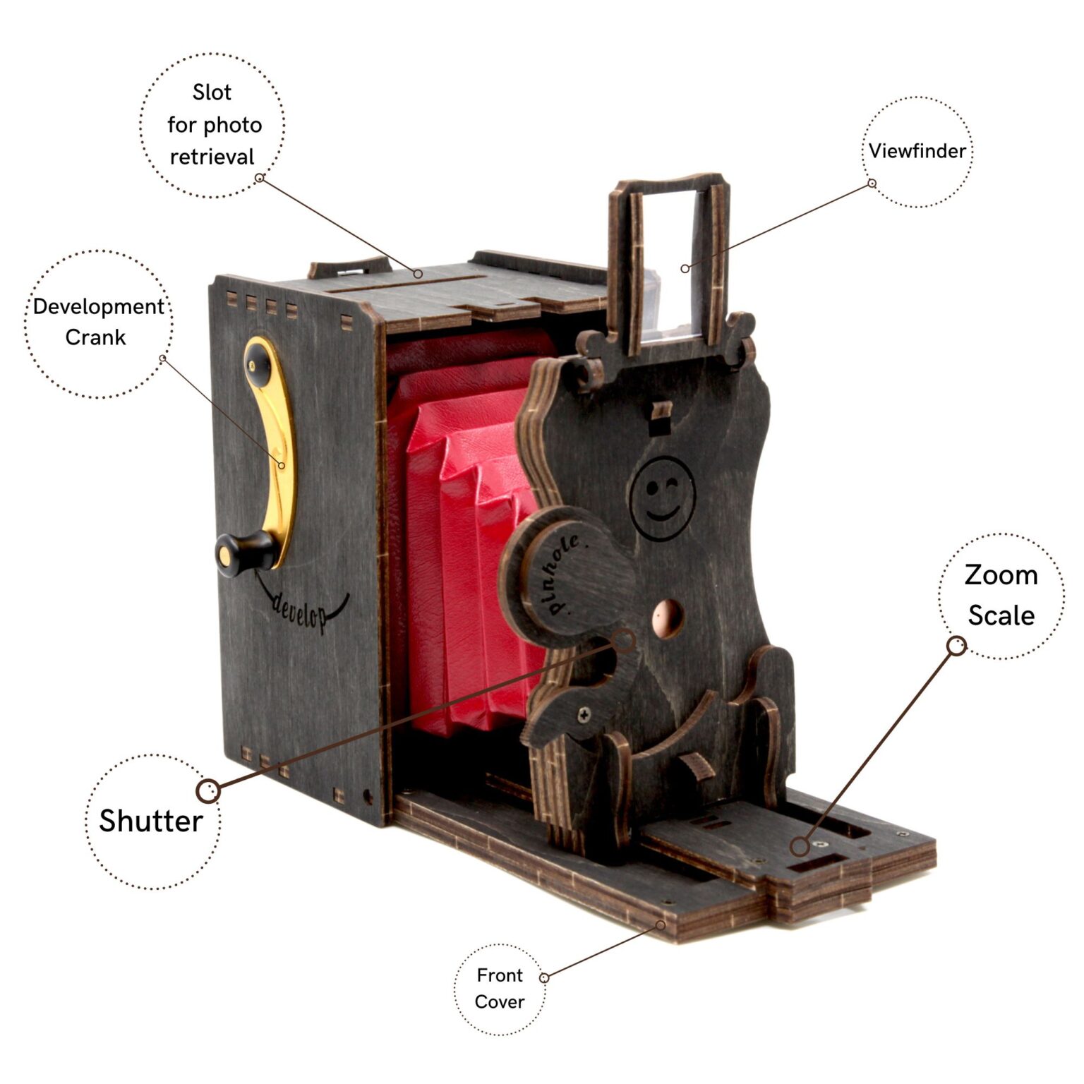 Jollylook DIY Pinhole Instant Film Camera Kit for Self-Assembly – Oz ...