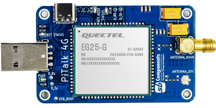 PiTalk 4G IoT Dongle – Oz Robotics