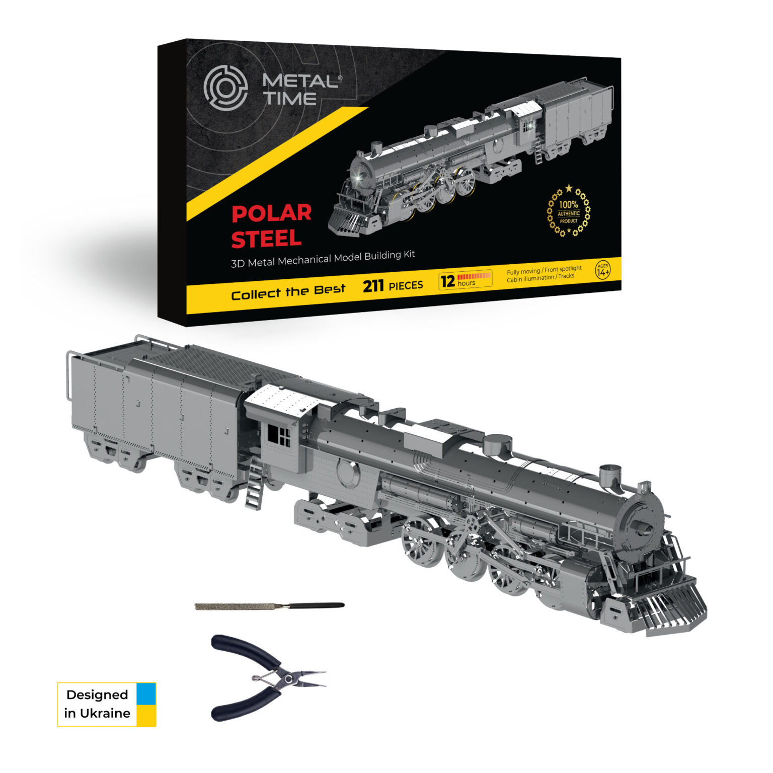 Polar Steel DIY Magic Express Train Kit Electrical Model – Oz Robotics