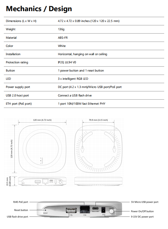 MOKO BLE Bluetooth Low Energy Gateway MKGW1-BW PRO – Oz Robotics