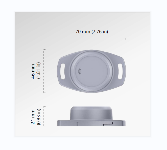 IP67 Waterproof Asset Tracking Beacon M2 – Oz Robotics