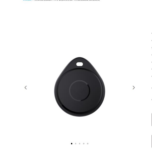 IP67 Bluetooth Wristband Beacon W6 for People Tracking – Oz Robotics