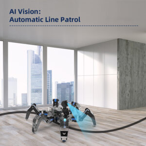 Hexapod Raspberry Pi AI Bionic Robot with Real-Time Video Transmission – Oz Robotics