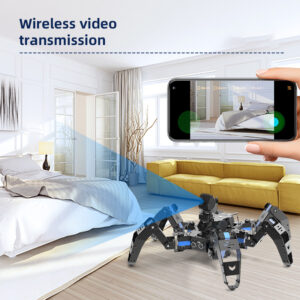 Hexapod Raspberry Pi AI Bionic Robot with Real-Time Video Transmission ...