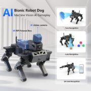 Four-Legged AI Bionic Robot Pet Dog Based on ESP32 – Oz Robotics