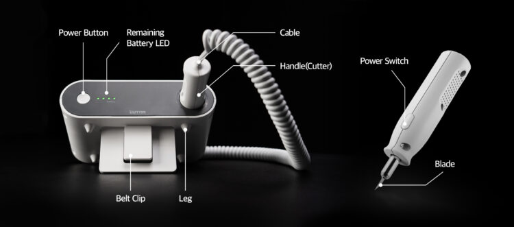 Ultrasonic Cutter with 40,000 Vibrations Per Second – Oz Robotics