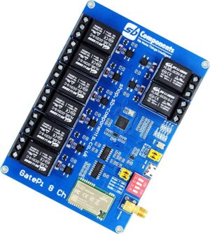 GatePi 8 Channel LoRa Based Relay Board – Oz Robotics