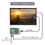 Hiwonder 7-inch HD Touch Screen Compatible with ROS, Raspberry Pi and ...