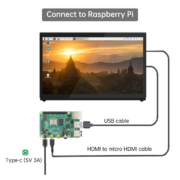 Hiwonder 7-inch HD Touch Screen Compatible with ROS, Raspberry Pi and Jetson Nano Robots – Oz ...