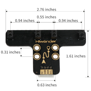 Hiwonder 4-ch Line Follower Robot Sensor for IR Line Tracking – Oz Robotics