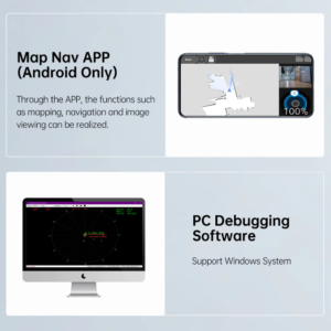 LD19 D300 Lidar Developer Kit 360° DTOF Laser Scanner Support ROS1 ROS2 ...