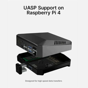 Argon ONE M2 – Premium Aluminum Case for Raspberry Pi 4 with M.2 SATA ...
