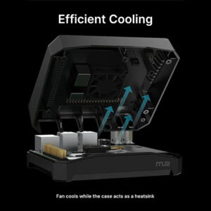 Argon ONE M2 – Premium Aluminum Case for Raspberry Pi 4 with M.2 SATA ...
