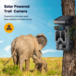 Campark TC07 4K 60MP WiFi Solar Power Dual Lens Wildlife Camera – Oz ...