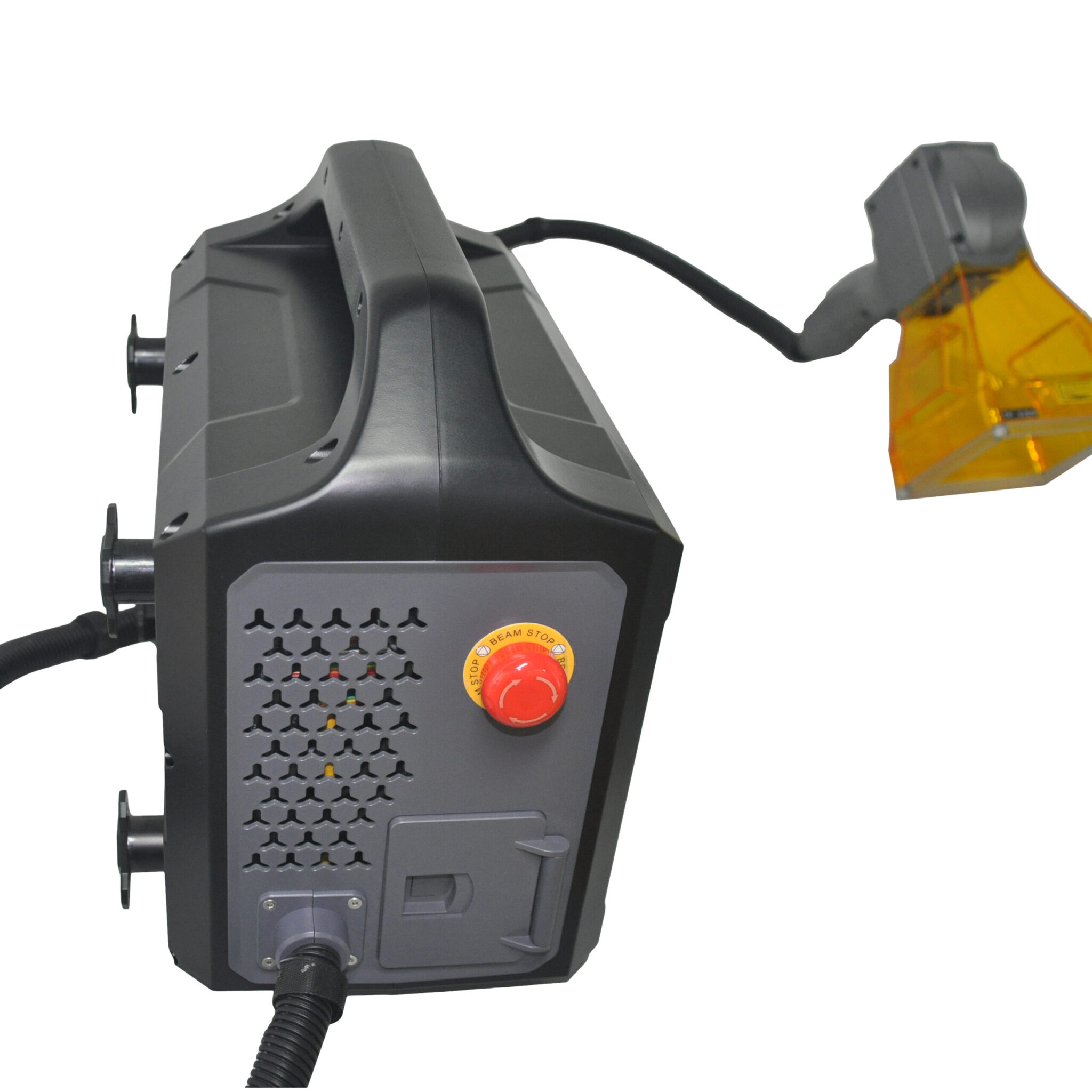 20W Handheld Portable Fiber Laser Marking Machine for Big Size Metal ...