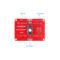 LED Dot-Matrix Display Module Lattice Screen DC 3.3V 5V HT16K33 Driver ...