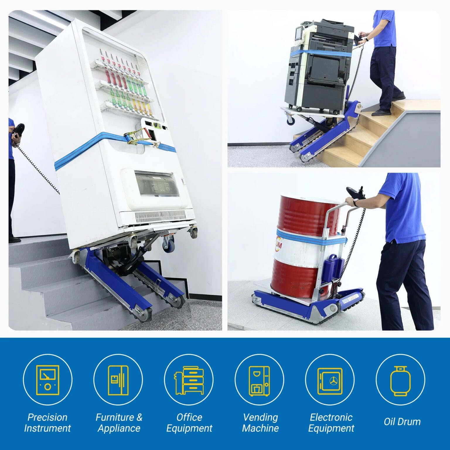 Automatic Stair Climber for Moving Appliances up to 684 LBS – Oz Robotics