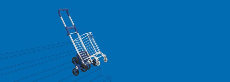 Motorized Stair Climbing Shopping Cart – XSTO ZW030 – Oz Robotics