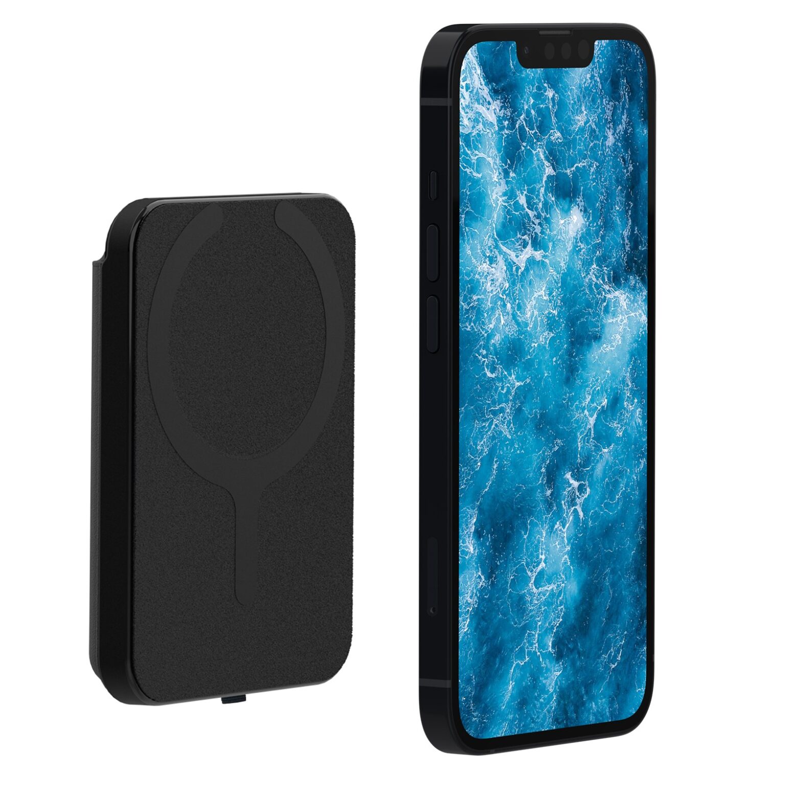 JCPal Cove Magnetic Wallet Stand for iPhone 14, 13, and 12 – Black – Oz ...