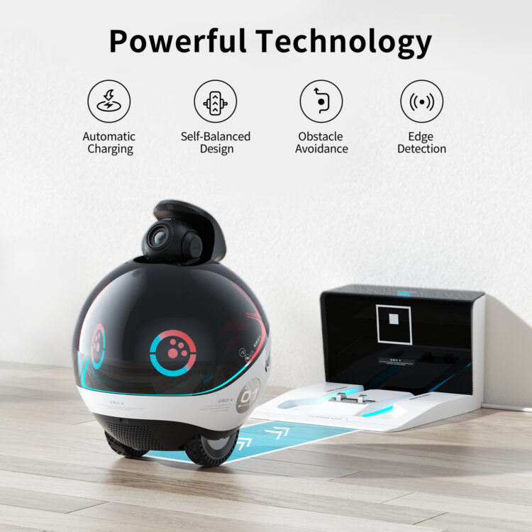 Enabot Family Companion Robot with Voice Control EBO X – Oz Robotics