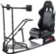 GTR Simulator GTSF Racing Seat Model Black Frame with Triple Monitor ...